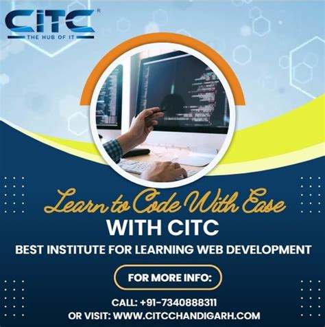 Citc The Hub Of It® Learn To Develop Websites With Our Web Development Course🧑‍💻👩‍💻