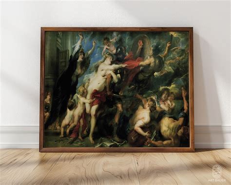 Peter Paul Rubens Consequences Of War 1638 War Art Rich Color