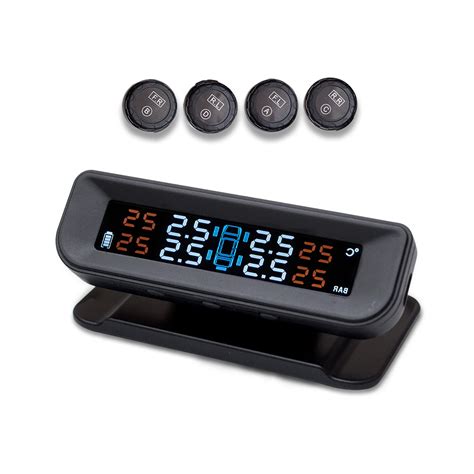 Solar Tpms Auto Wireless Smart Tire Pressure Monitoring System 4