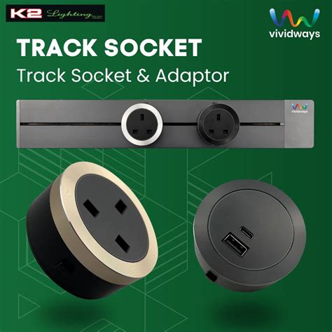 K2 Vividways Track Socket Module Track Socket And Power Socketadaptor