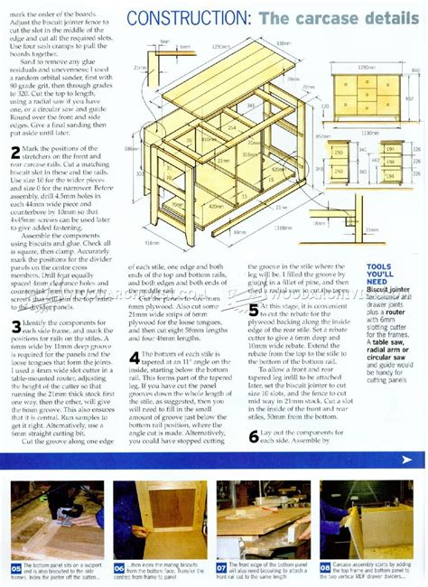 File Cabinet Plans Woodarchivist