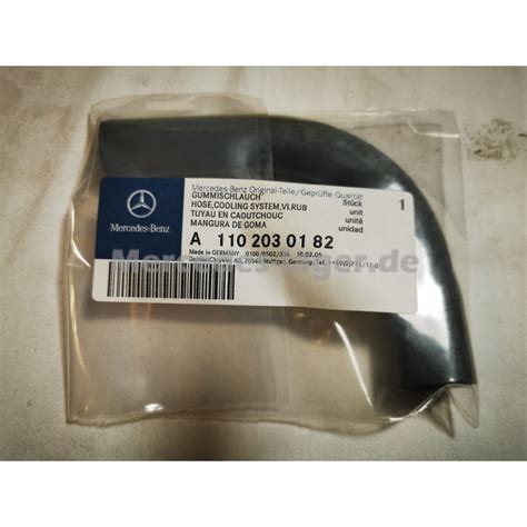 Schlauch 1102030182, 34,00 €, Mercedeslager.de | Ihr partner für