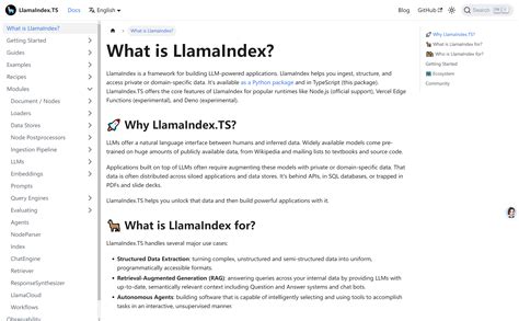 llamaindex ts使用入口地址 ai模型最新工具和软件app下载