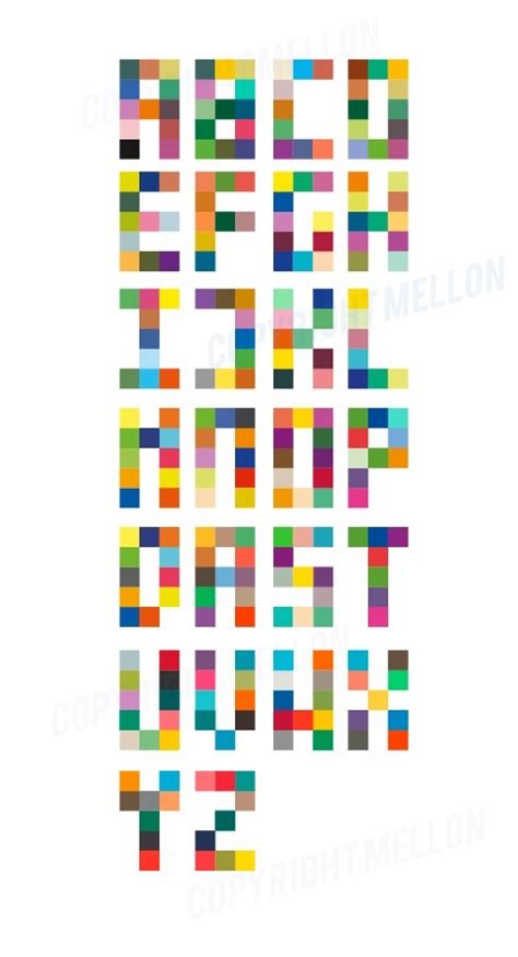 Square Font Copyright Mellon Quadrato