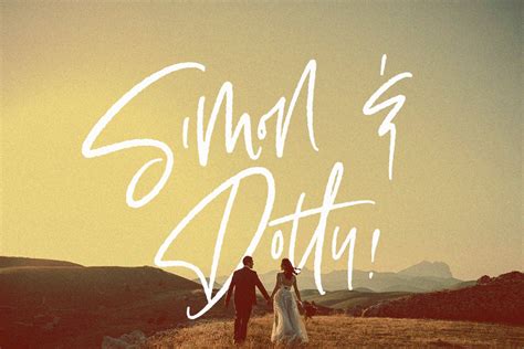 simone script font design cuts