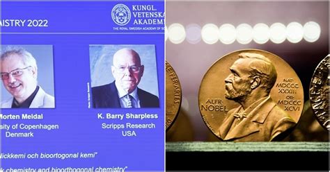 [2보] 노벨화학상 수상자 공식 발표 “2번 받은 사람도 있다” 위키트리