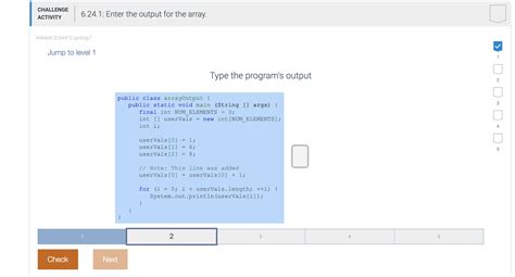 solved type the program s outputtype the program s output