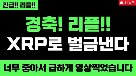 리플 미쳤습니다 경축 리플 Xrp로 벌금낸다 대박입니다 너무 좋아서 급하게 영상올립니다 Xrp 무조건 올라요 엑스알피 리플코인 엑스알피전망 Youtube