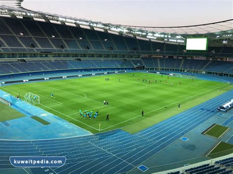 صور استاد جابر الاحمد الدولي من الداخل والخارج كويت بيديا