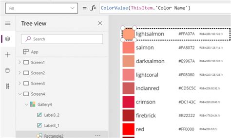 Using CSS Color Names For SVG Icons In Power Apps Canvas App Jukka Niiranen Blog