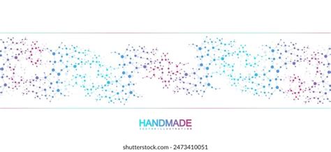 Structure Molecule Communication Dna Atom Neurons Stock Vector Royalty Free 2473410051