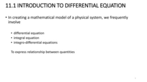 SOLUTION Engineering Mathematics Differential Equations Studypool