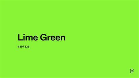 Lime Green Color Hex Code Palettes And Meaning Figma