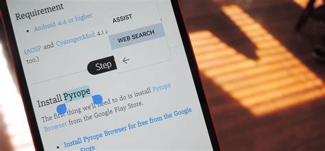 Copy Share And Search Text From Almost Anywhere In Chrome On Android
