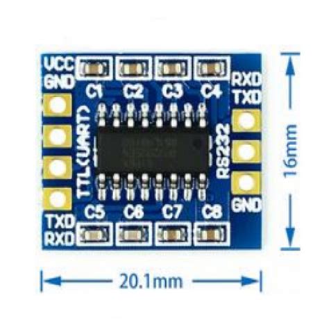 1 Exar Chip Rs232 Sp3232 Ttl To Rs232 Rs232 To Ttl Brush Cable Serial