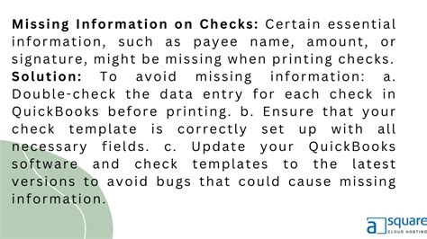 PPT Solutions For Single Check Printing Problem PowerPoint Presentation ID 12361632