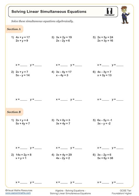 Simultaneous Equations