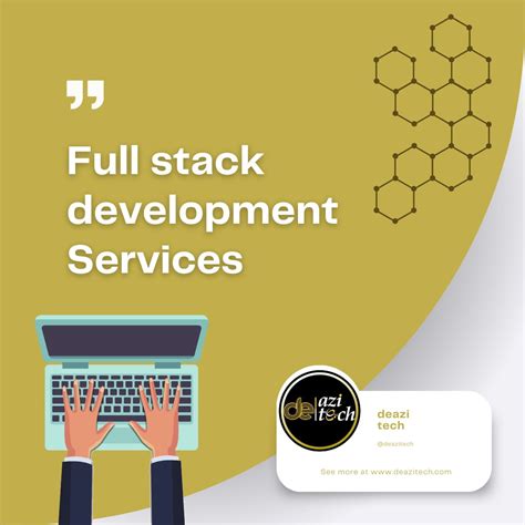 Deazitech On Linkedin Fullstackdevelopment Webdevelopment