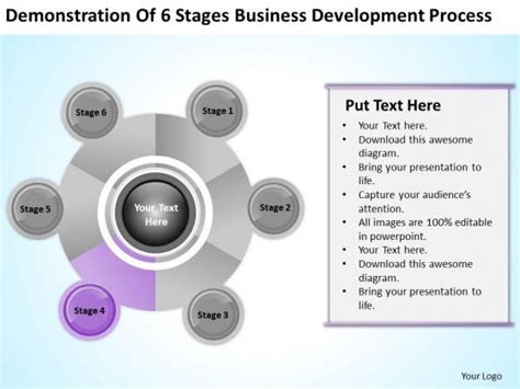 PowerPoint Graphics Business Of Stages Development Process Ppt Templates