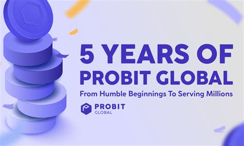 Probit Global Celebrates 5 Years Of Crypto Excellence