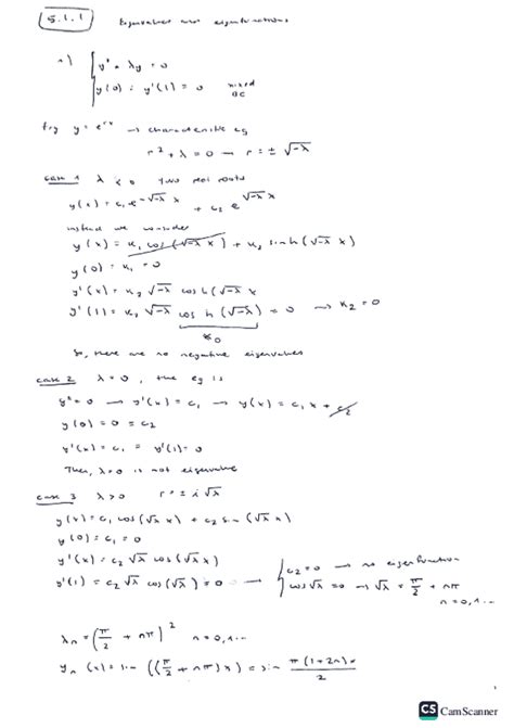 5 SL Eigenvalue Problems Ejs Pdf