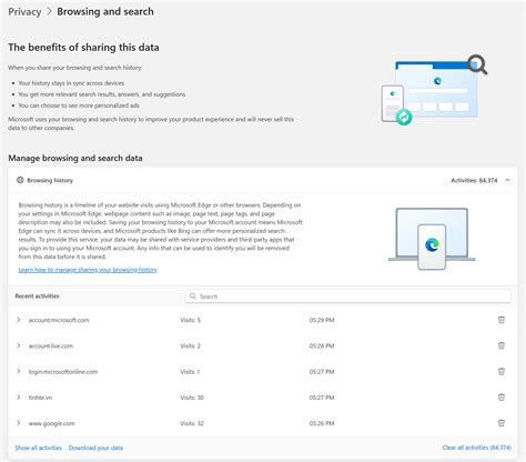 Microsoft Privacy Dashboard Công Cụ Quản Lý Quyền Riêng Tư Cá Nhân