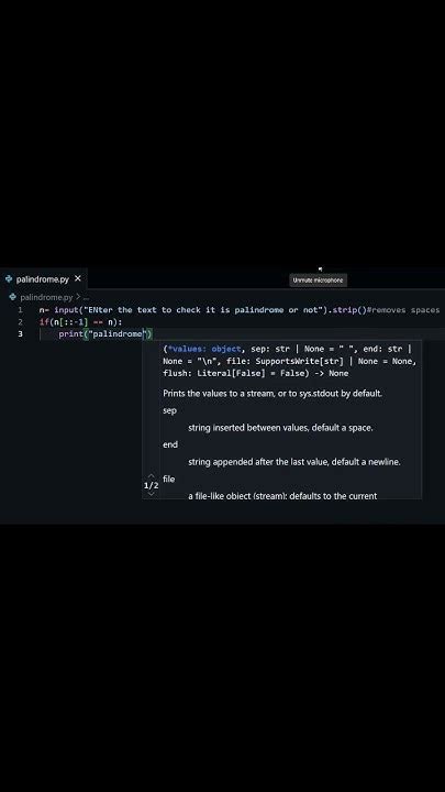 🔥 Python Palindrome Checker Fast And Easy Tutorial Youtube