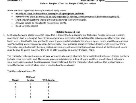 Solved A Few Words On Hypothesis Testing Homework Chegg