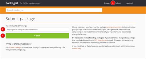submit your repository