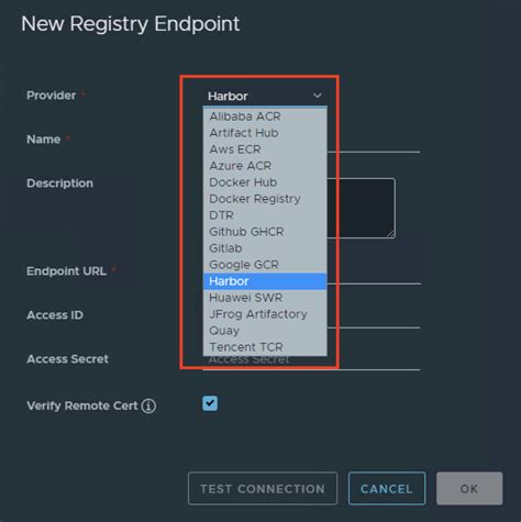 Enabling Container Image Replication In A Harbor Registry Modern Apps