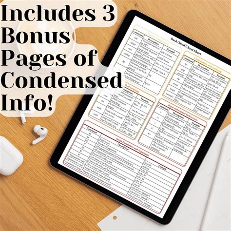 Bash For Beginners Cheat Sheet Learn Shell Basics Bash Commands Key Functions Shell Scripting