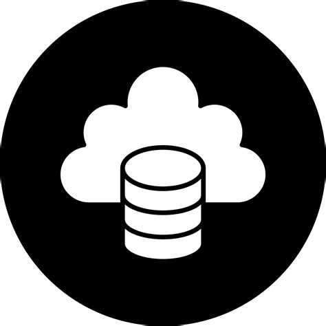 Cloud Data Vector Icon Design Vector Art At Vecteezy