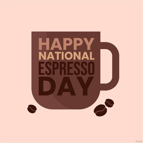 Free National Espresso Day Illustration Download In Illustrator Psd