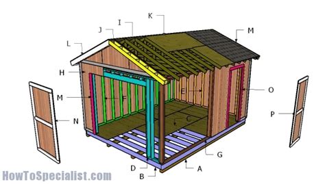 12x16 Shed Plans You Can Build Handy Keen