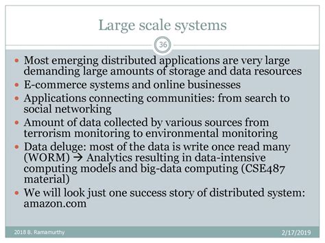 Distributed Systems Bina Ramamurthy 2018 B Ramamurthy 217 Ppt Download