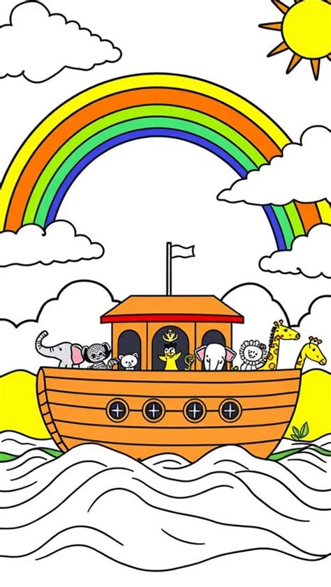 15 Creative Noahs Rainbow Drawing Ideas To Inspire You Christian