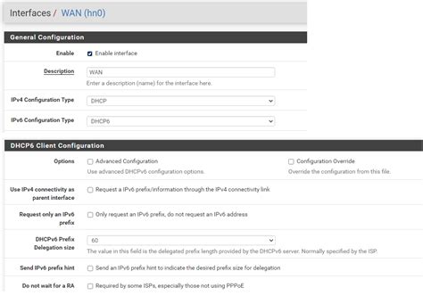 ipv6 connectivity from internal subnet netgate forum