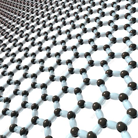 Graphene Molecular Structure Stock Image C0168513 Science Photo