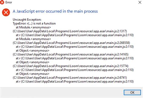 A Java Scripter Error Ocurred Fin The Main Prozess Fehlermeldung
