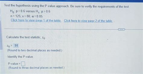 Solved Test The Hypothesis Using The P Value Approach Be Chegg