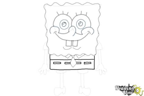 How To Draw Spongebob Squarepants Face