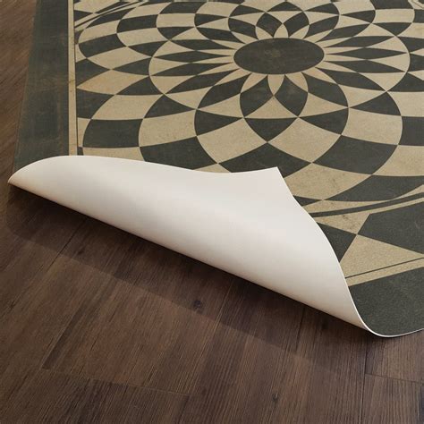 Classic Vintage Vinyl Pattern 01 Area Rug Were All Mad Here Hudson
