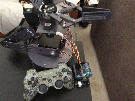 Robotic Arm Crust Crawler Sg6 Arduino Ps3 Controller General Guidance Arduino Forum