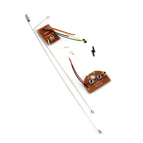 2ch Rc Remote Control 27mhz Circuit Pcb Transmitter And Receiver Board With Antenna Set