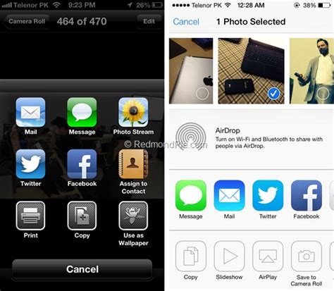 iOS 7 vs iOS 6 Comparación Visual