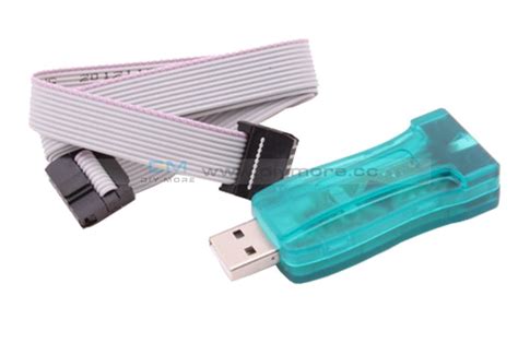 Usbasp Usbisp Avr Programmer Adapter With 10 Pin Cable Diymore