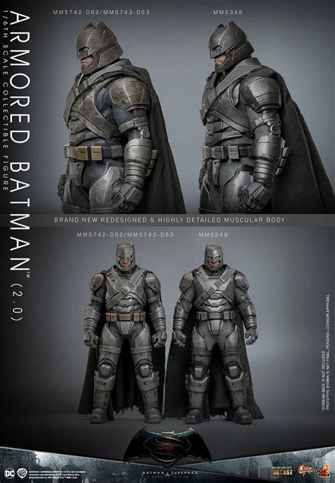 Hot Toys『《蝙蝠侠对超人：正义曙光》装甲蝙蝠侠 20』16 比例收藏级人偶普通版／豪华版 酷玩潮chao