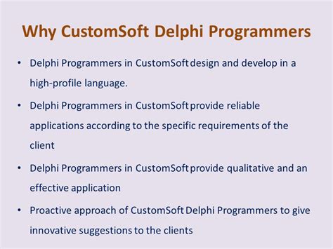 Delphi Software Development Chemtree