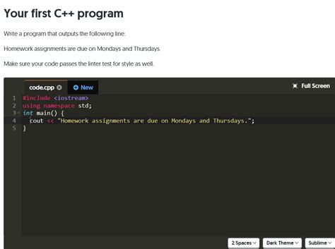Solved Your First C Program Write A Program That Outputs