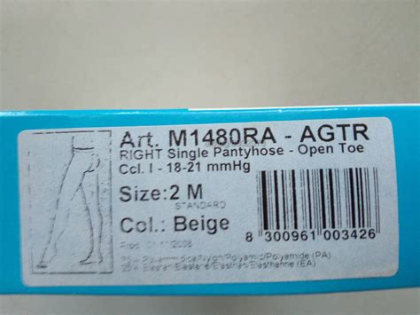 Чорап с колан за разширени вени Терапевтични и ортопедични продукти Помощни средства